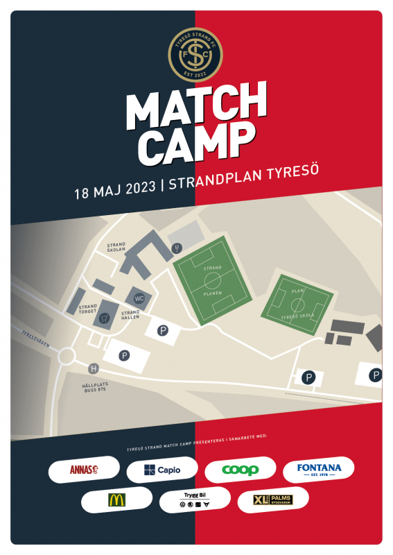 MatchCamp P2011 Strandplanen | Fotbollscup